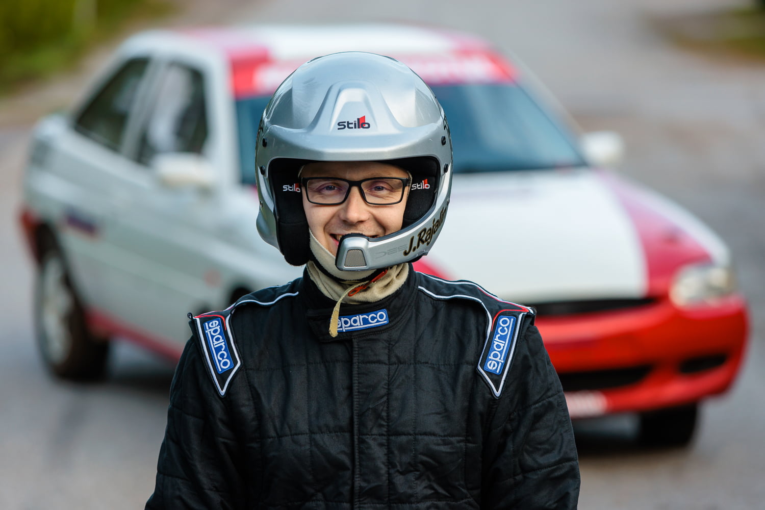 Ralliauton ratissa adrenaliini nousee - Tekijä